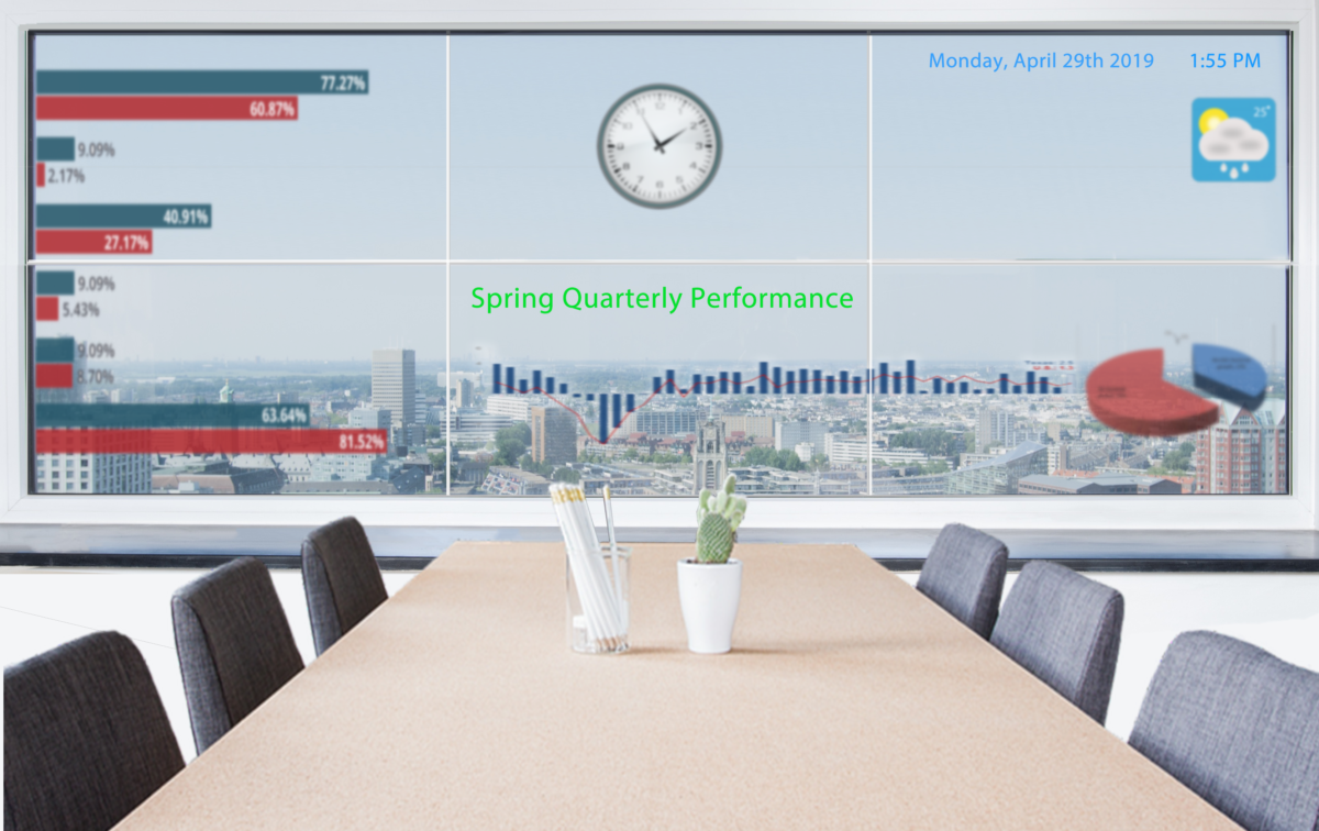 Transparent OLEDs are Here - GPO Display | Visual Solutions