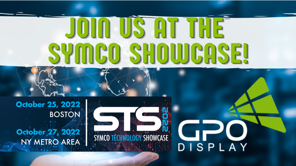 Join us at the Symco Showcases - GPO Display | Visual Solutions