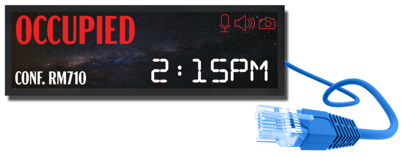 PoE Panoramic Displays | Power Over Ethernet Monitors | GPO Display